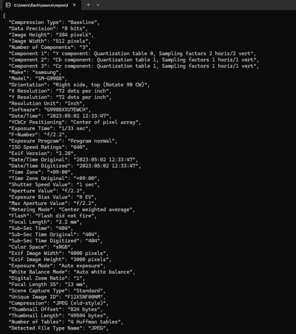 How to Extract #EXIF Data from an Image in .NET 8 with # ...